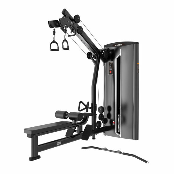 Swiss Barbell Commercial Lat Pull Down - Strength at Complete Gyms